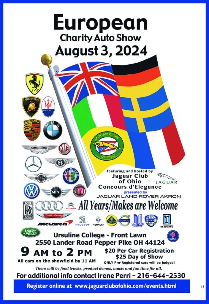 Fifth Annual European Charity Auto Show - Cars and Coffee Events