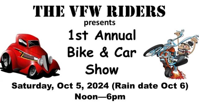 VFW Riders 1st Annual Bike & Car Show - Cars and Coffee Events