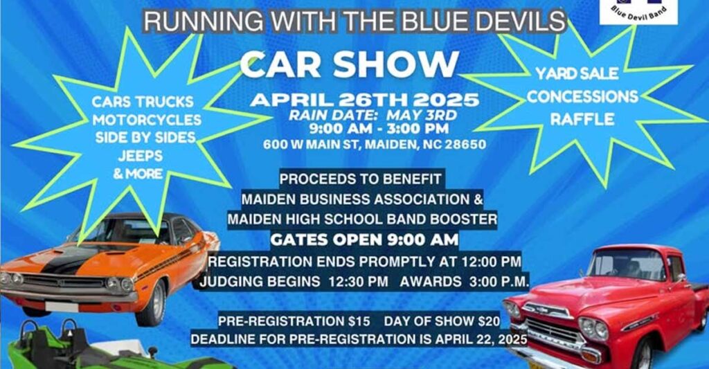 Running with the Blue Devils Car Show - Cars and Coffee Events