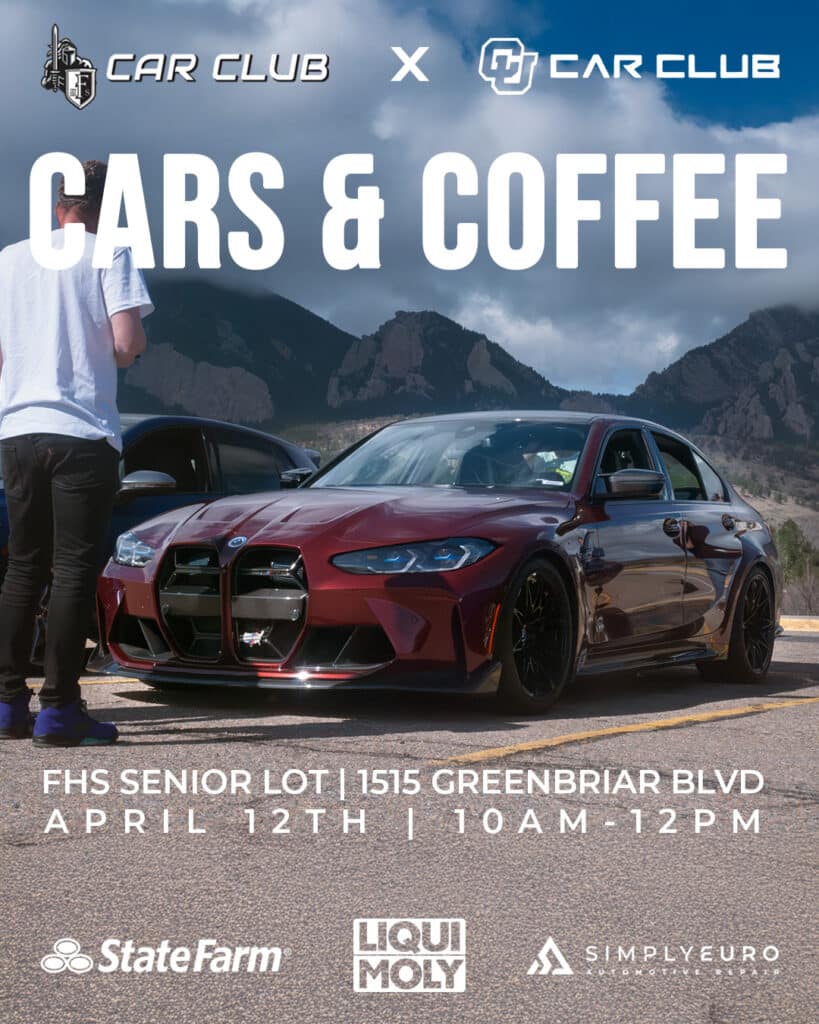 FHS Car Club & CU Car Club Cars & Coffee - Cars and Coffee Events