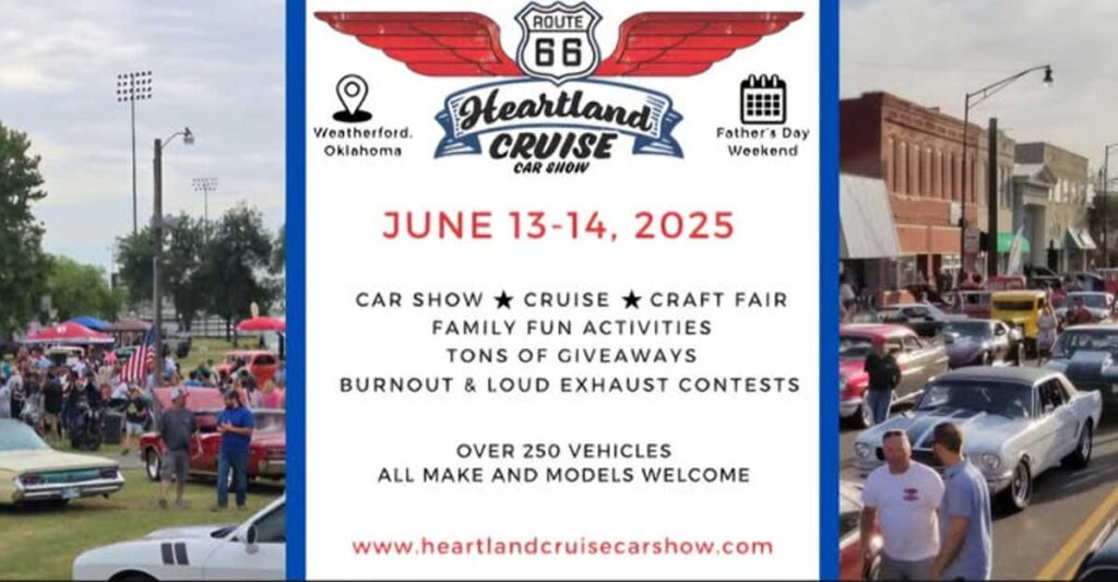35th Annual Heartland Cruise Car Show - Cars and Coffee Events